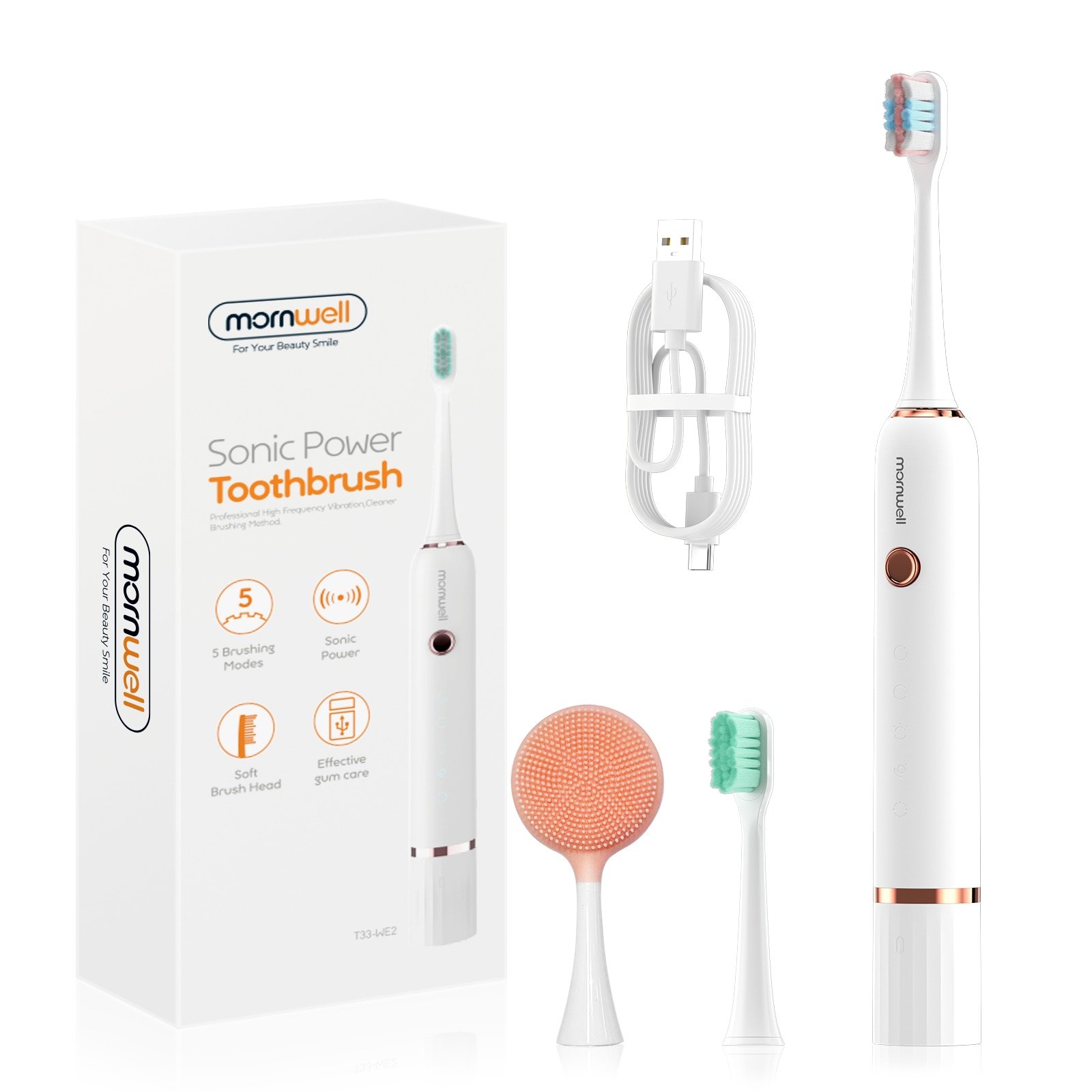 Sonic Electric Toothbrush with Timer | Sonic by DrSmilers - Dr Smilers ...